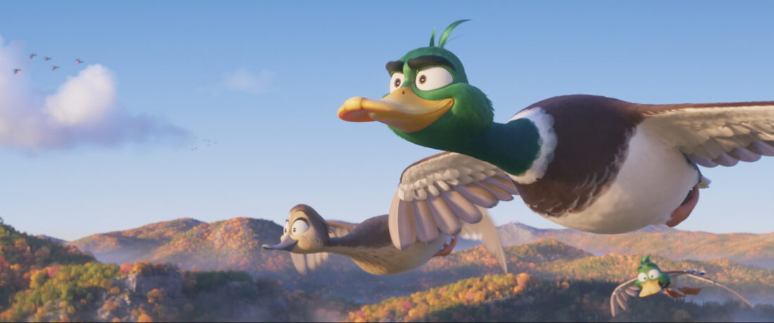 FILM REVIEW: A Helicopter Father Flies His Duck Family South in ...